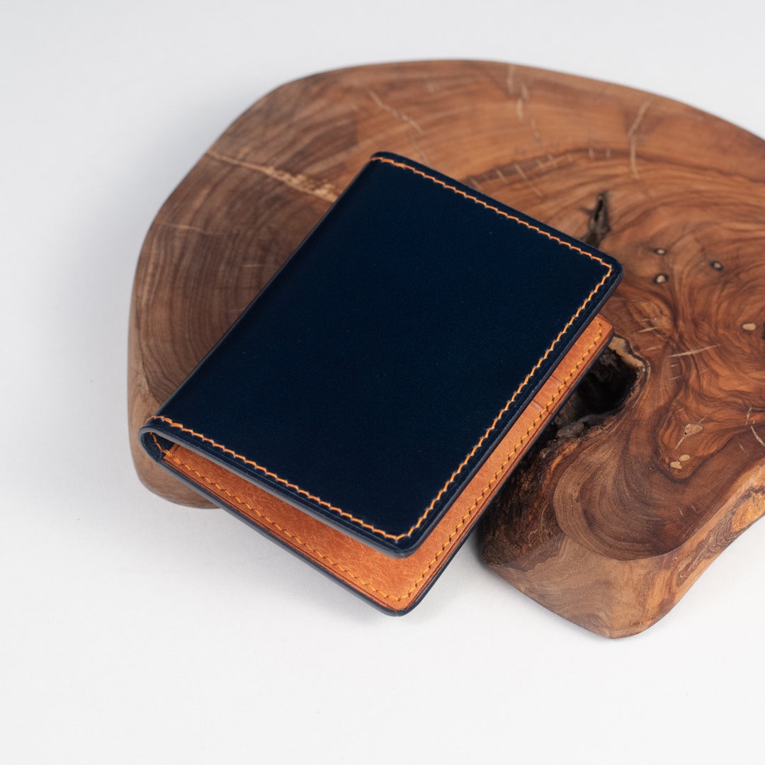 Shell Cordovan Card Wallet - Etsy