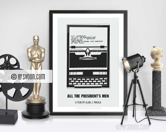 All The Presidents Men Movie Poster