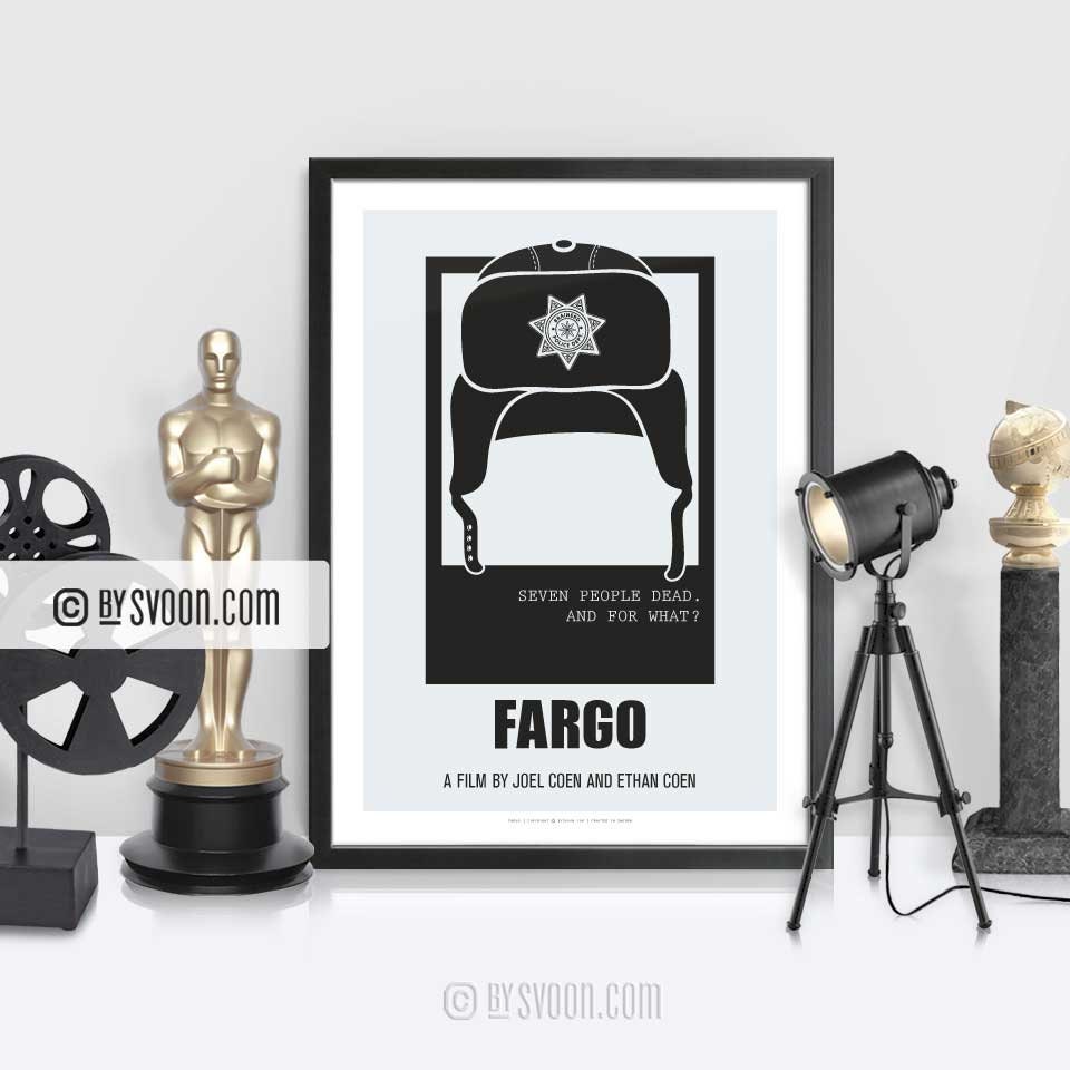 Set of 3 Movie Posters Fargo Collection Suitcase Brainerd - Etsy