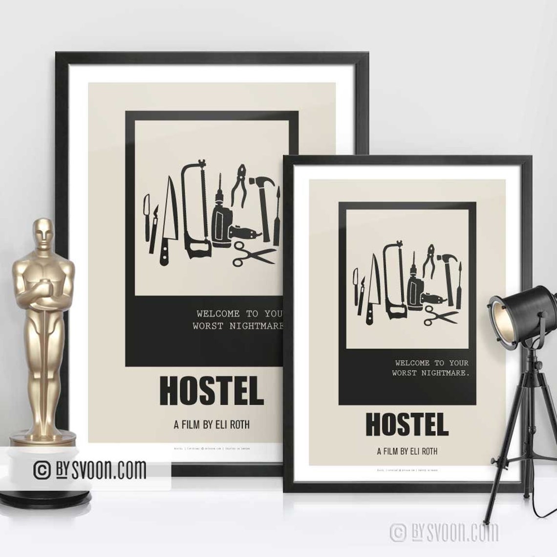 Hostel Print Alternative Movie Poster Backpacker Trip - Etsy