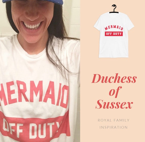 Meghan Markle Mermaid off Duty Duchess of Sussex | Etsy