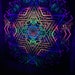 Psychedelic Backdrop metatron 2023 Blacklight Spiritual Tapestry ...