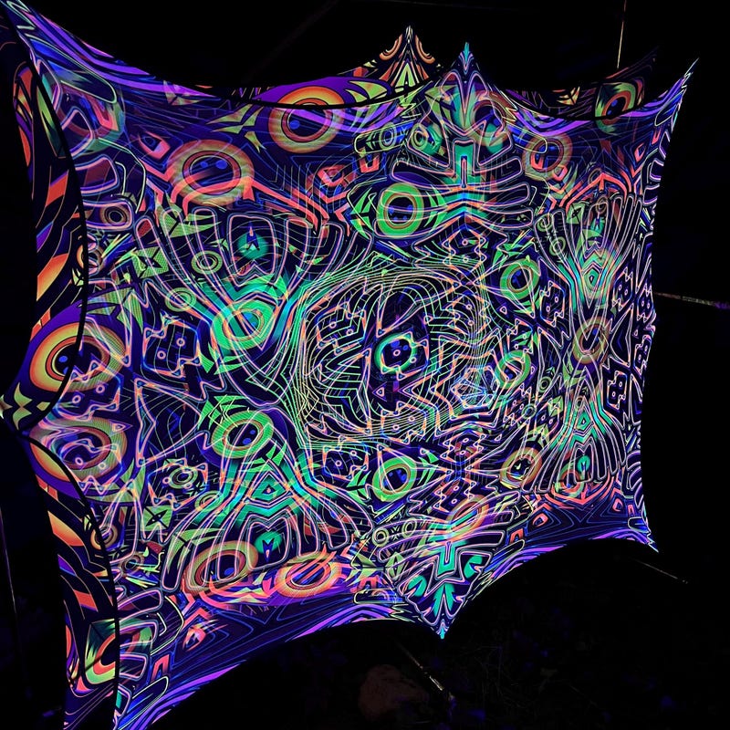 Fluorescent Blacklight Posters - Etsy