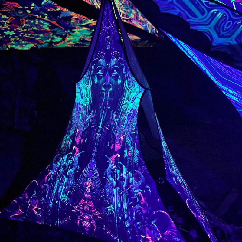 Neon Triangle - Etsy