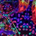 Uv Backdrop OHM Uv Reactive Trippy Tapestry Glow Party - Etsy
