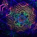 Psychedelic Backdrop metatron 2023 Blacklight Spiritual Tapestry ...