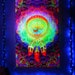 Uv Backdrop OHM Uv Reactive Trippy Tapestry Glow Party - Etsy