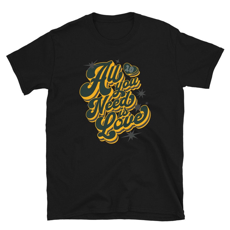 Packers All You Need is Love Retro Shirt Green Bay Jordan Love - Etsy
