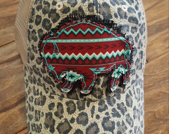 Aztec Print Hat - Etsy