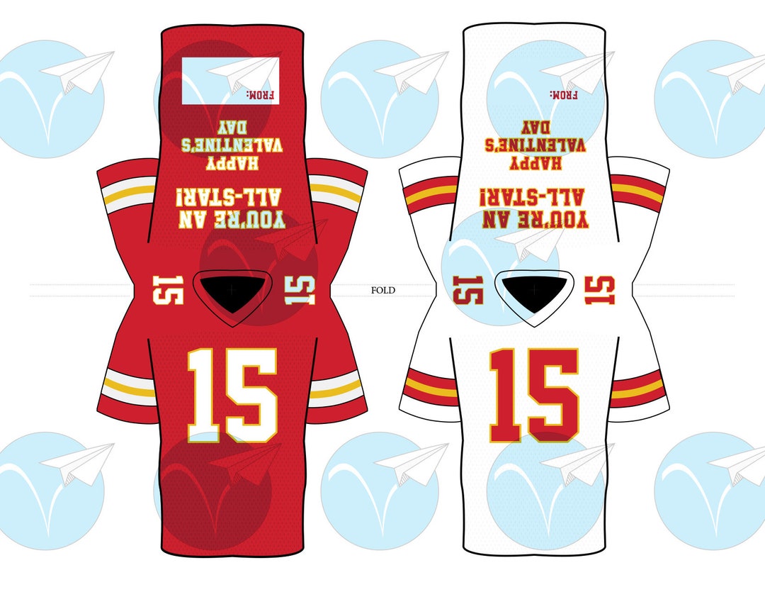Kansas City Chiefs Lollipop Football Valentine's Day Cards Instant ...