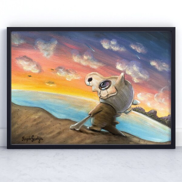 Cubone Wall Art - Etsy