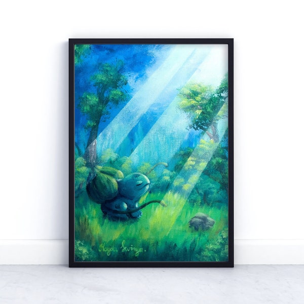 Bulbasaur Poster - Etsy