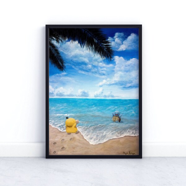Psyduck Poster - Etsy