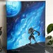 POSTER of Charmander Under the Moon Pokemon Print Art Work - Etsy