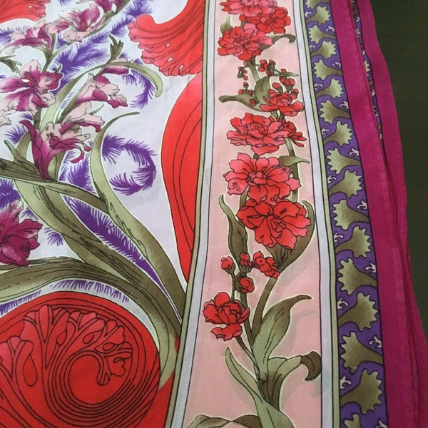 Oscar De La Renta Scarf - Etsy