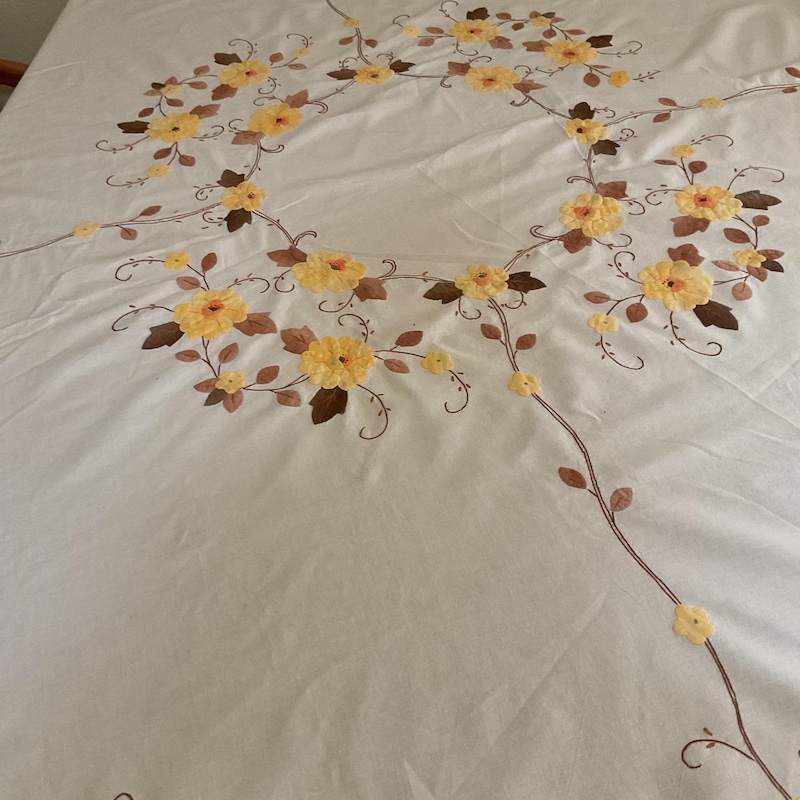 Applique Tablecloth - Etsy