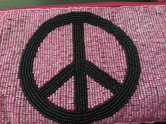 Hot Pink Peace Sign