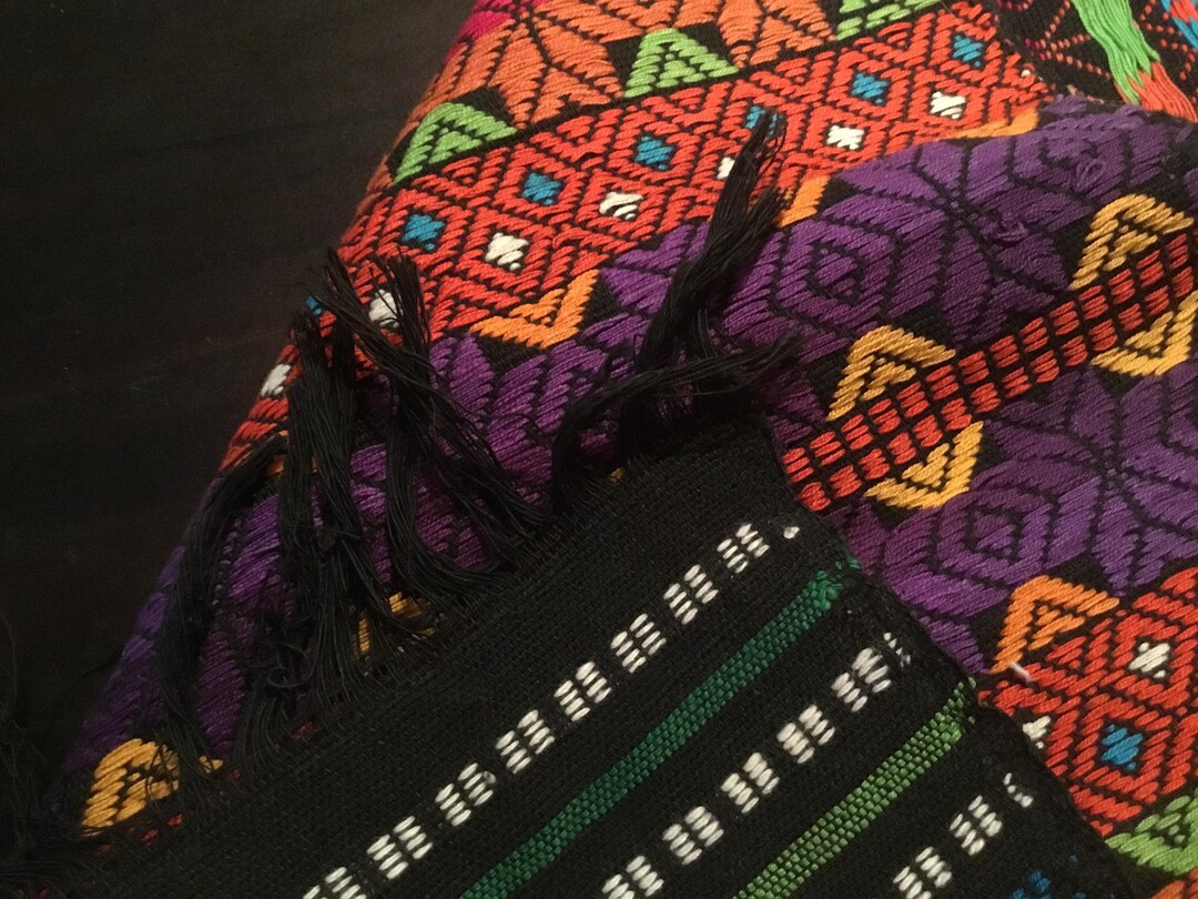 Vintage Weaving From Latin America / Hand Woven and Embroidered - Etsy