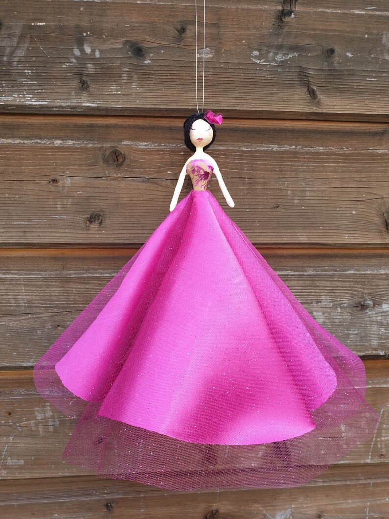 Hanging Art Doll Paper Mache Doll Wall Art Doll Fairy | Etsy