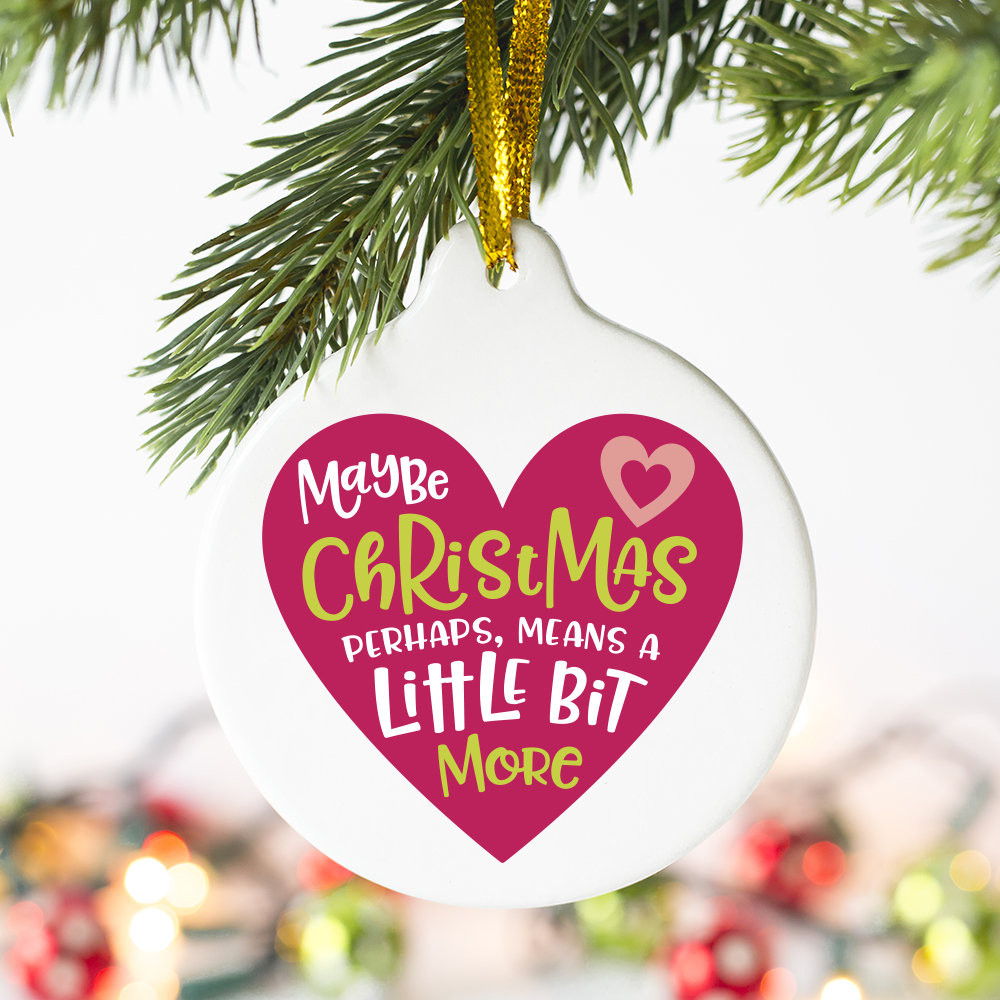 Maybe Christmas Means A Little Bit More Christmas Digital Cut - Etsy