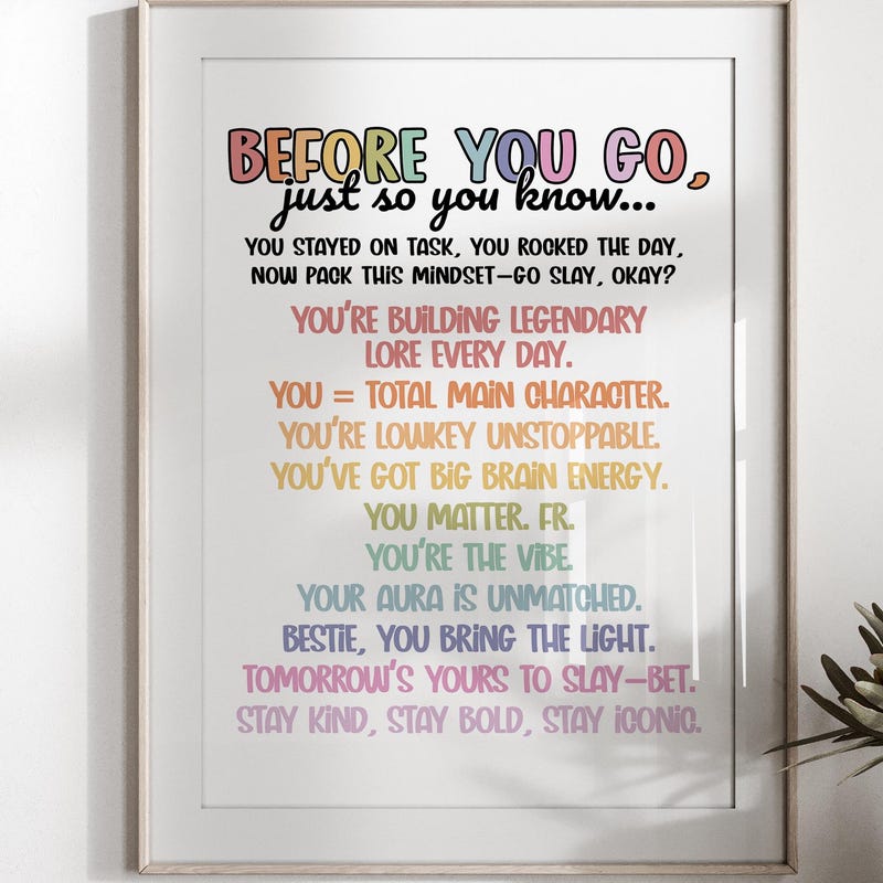Funny Affirmations Signs - Etsy