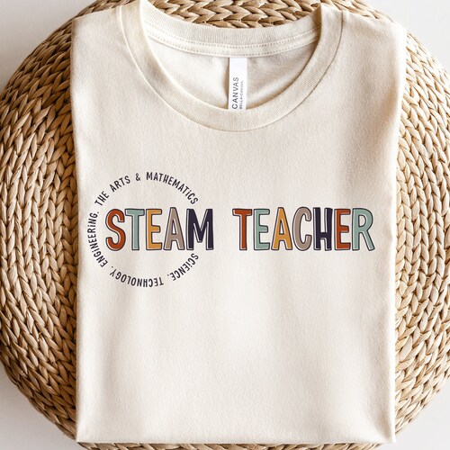 STEAM Teacher STEAM Teacher Shirt Science Technology - Etsy