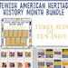 Jewish American Heritage Month Bulletin Board Set Jewish History and ...