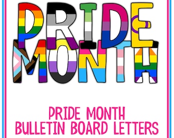 Pride Month Posters, LGBT History Month Bulletin Board Display, 44 ...