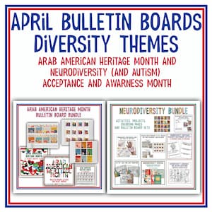 April Bulletin Boards | Neurodiversity and Autism Acceptance and ...