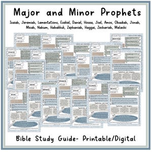 Bible Book Summary Guide | Printable Bible Books Student Summary ...