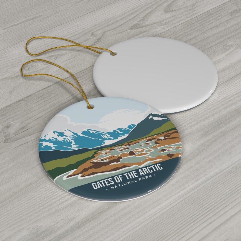 Gates of the Arctic National Park Ornament | US National Parks Souvenir ...