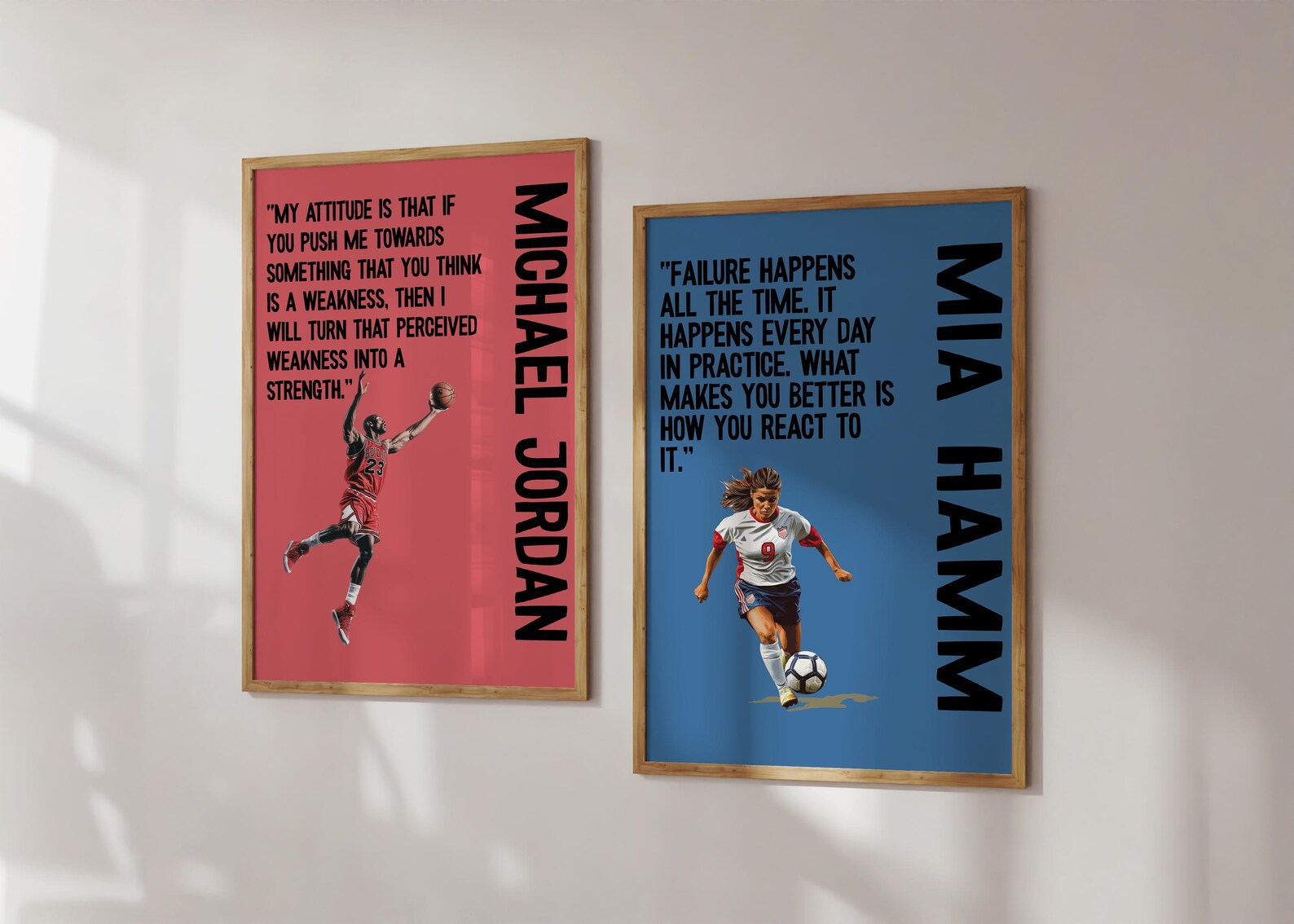 Famous Athletes Bulletin Board Set | Sports Role Models Posters | 16 ...