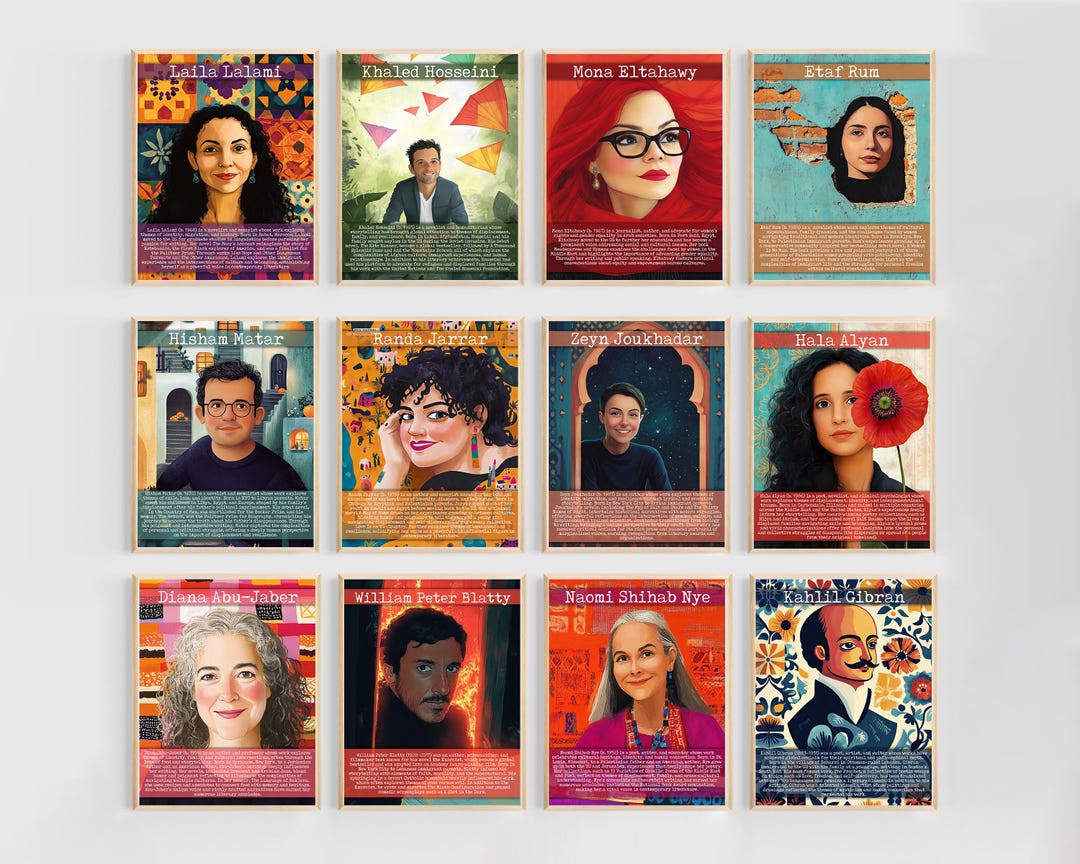 Arab American Literature Bulletin Board | Arab American Heritage Month ...