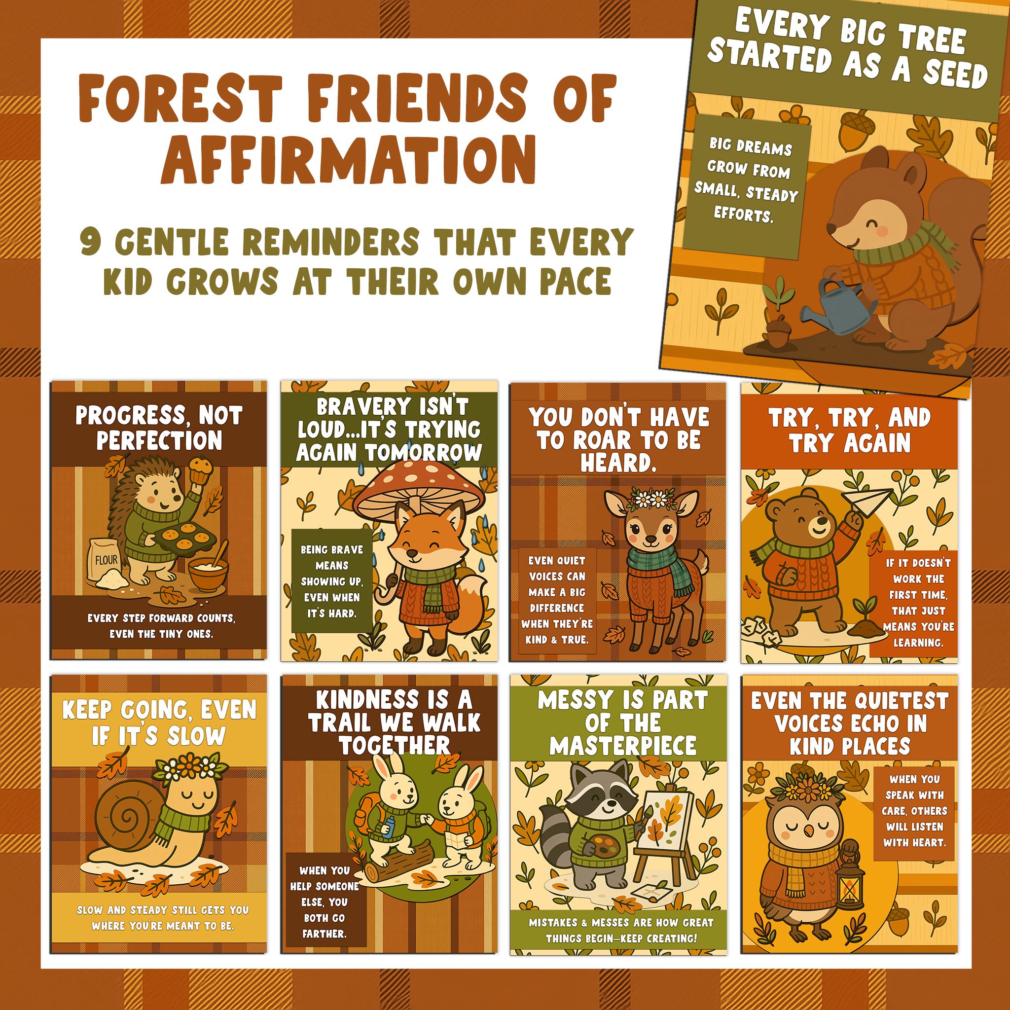 Fall Growth Mindset Posters for Elementary Classroom | Back to School ...
