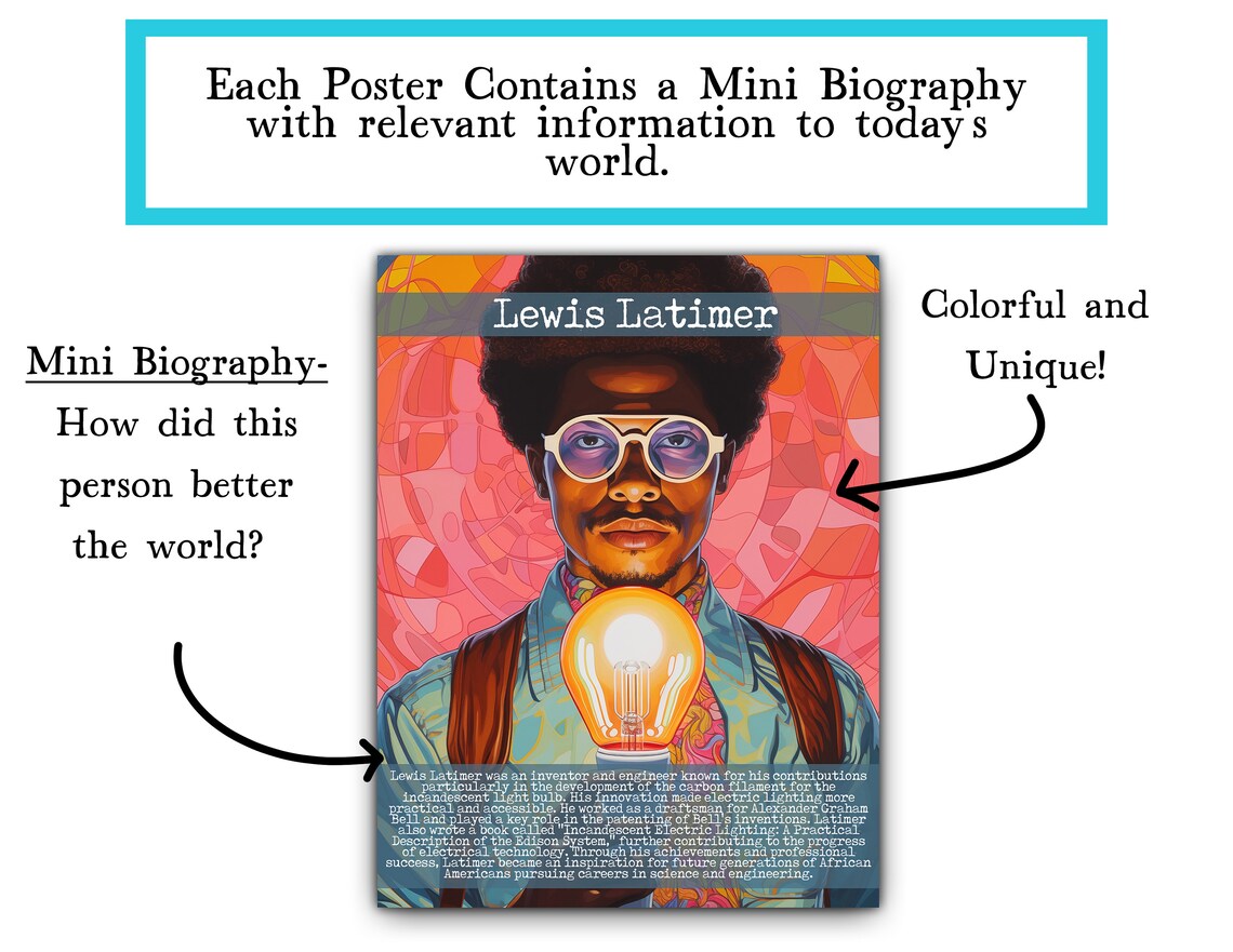 Black STEM Bulletin Board | Black Scientists Mathematicians Posters ...