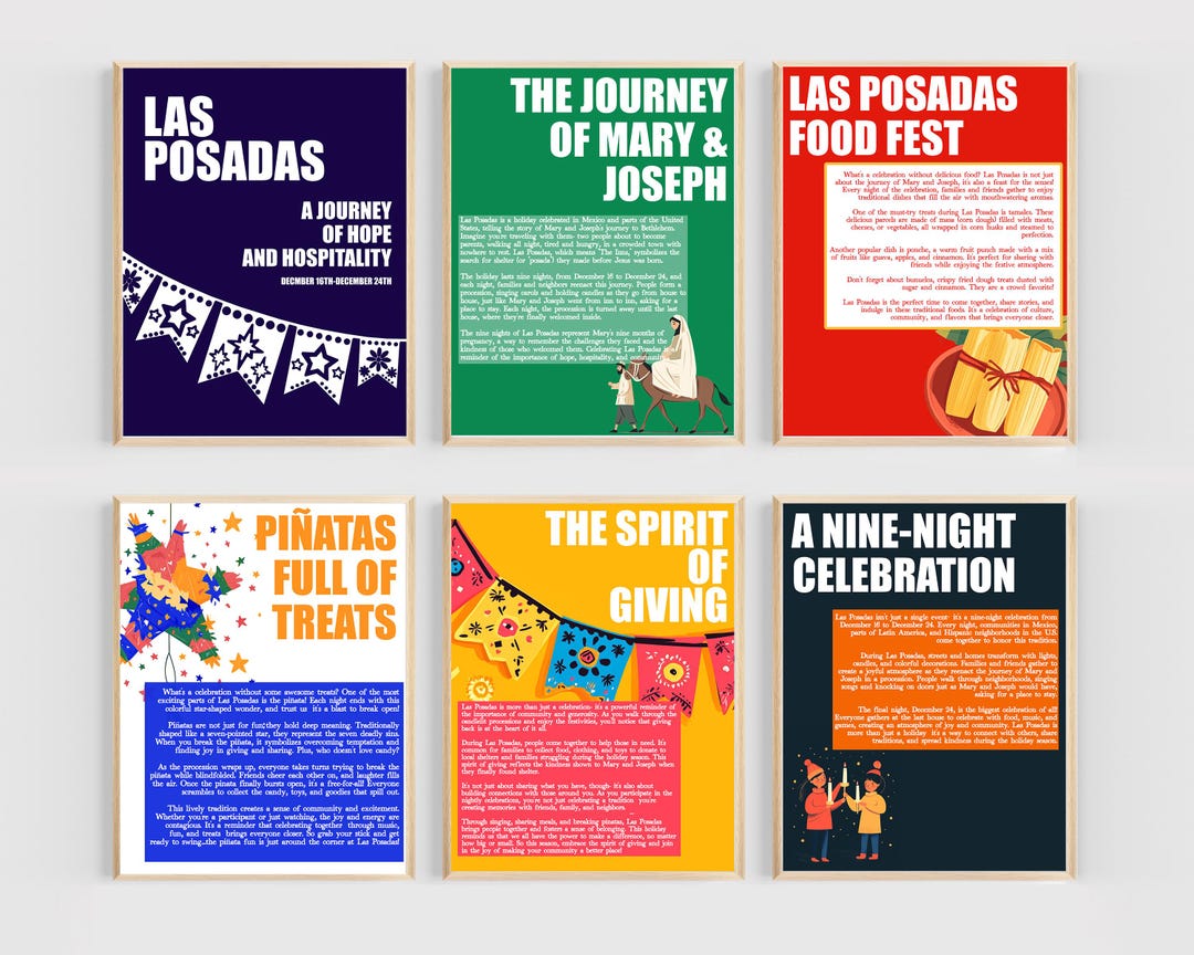 Las Posadas Bulletin Board for Teachers | Cultural Holiday Decoration ...