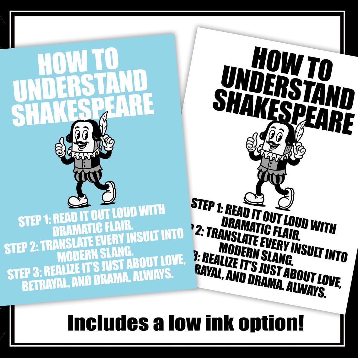 Funny ELA Posters | Middle School English Teacher Bulletin Board | How ...