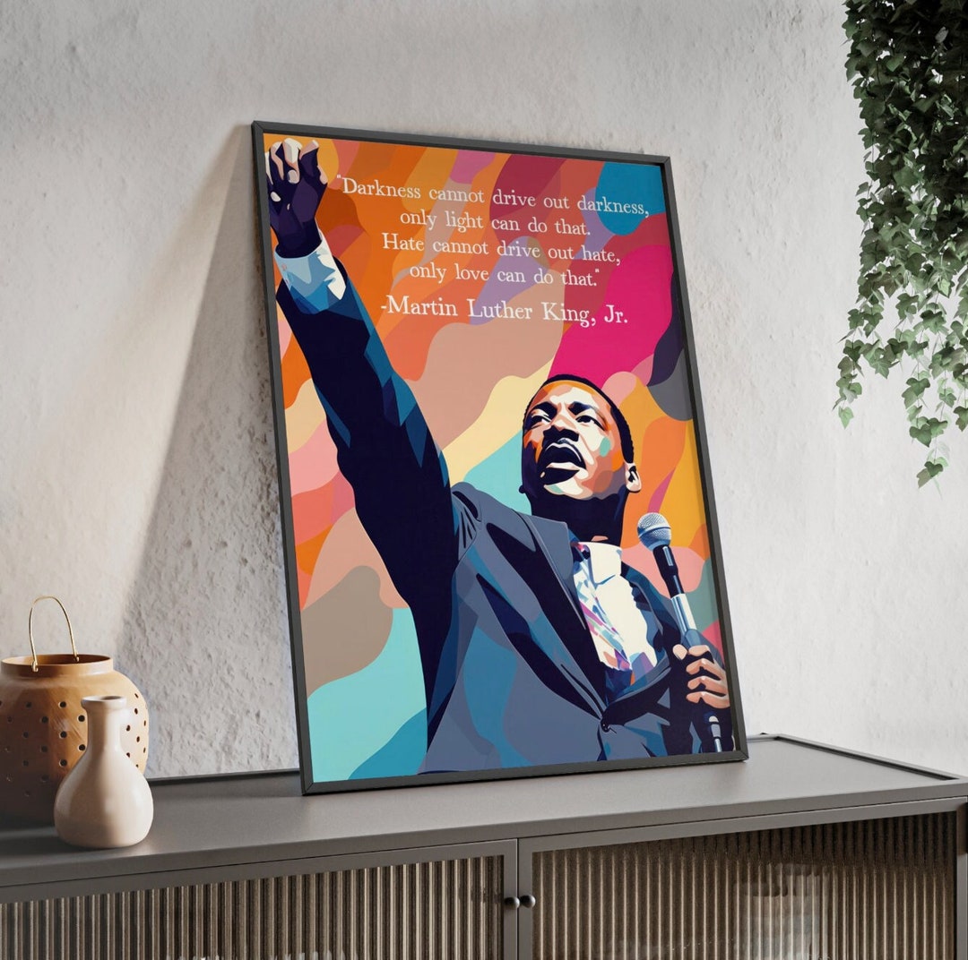 Martin Luther King, Jr Digital Art Print | Black History Month ...