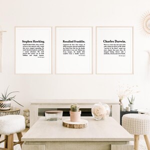 Funny Scientist Bulletin Board Posters | Minimalist Science Teacher ...