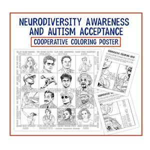 Neurodiversity Awareness Month Posters | Autism Acceptance Bulletin ...