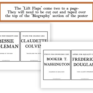 Black History Month Interactive Bulletin Board Kit | Black History ...