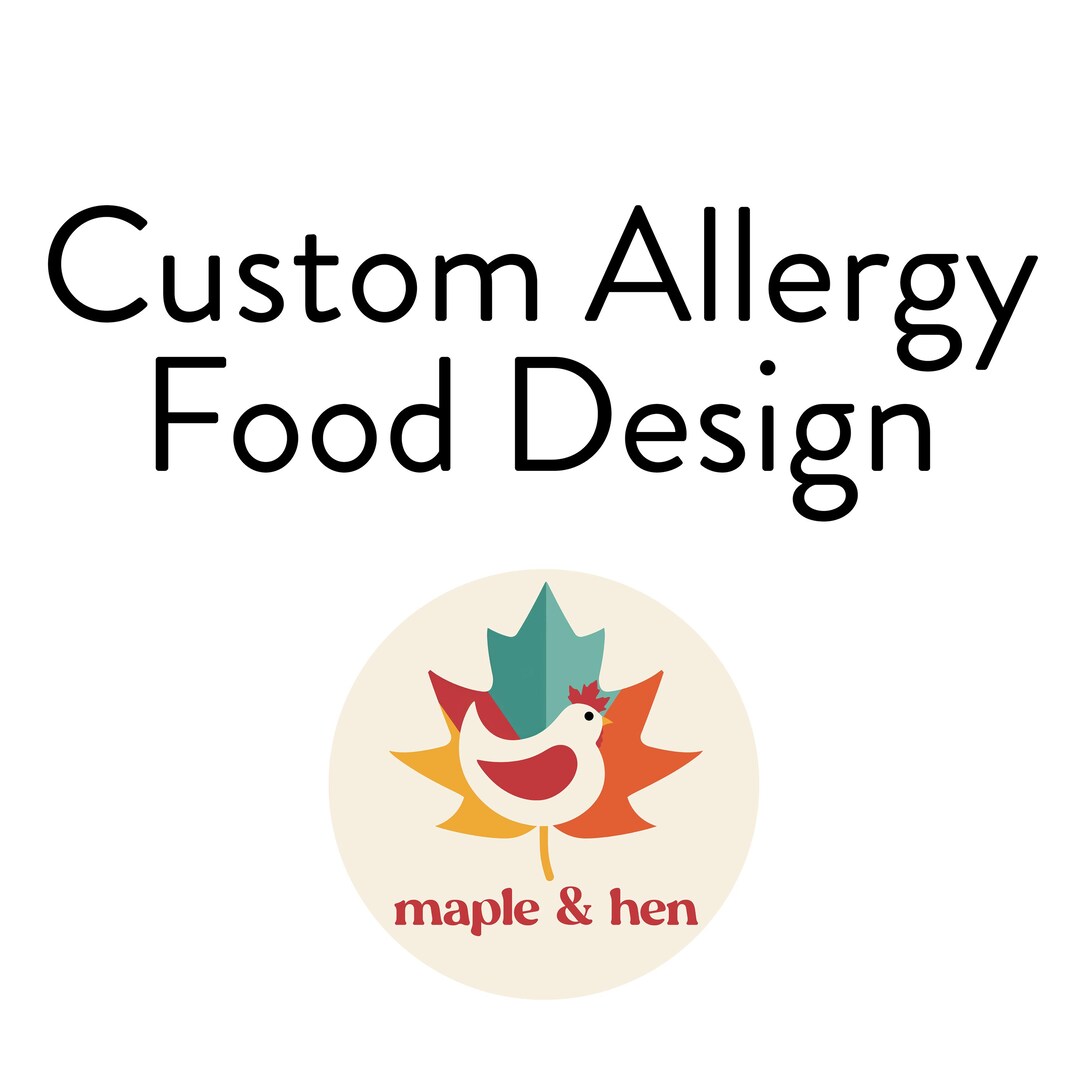 Custom Food Allergy Graphic - Etsy
