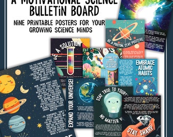 Motivational Science Class Posters | Inspirational Middle School ...