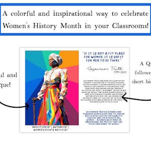 Women’s History Month Bulletin Board Poster Set | Women’s Rights ...