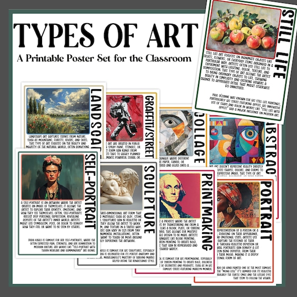 Famous Artists - Etsy