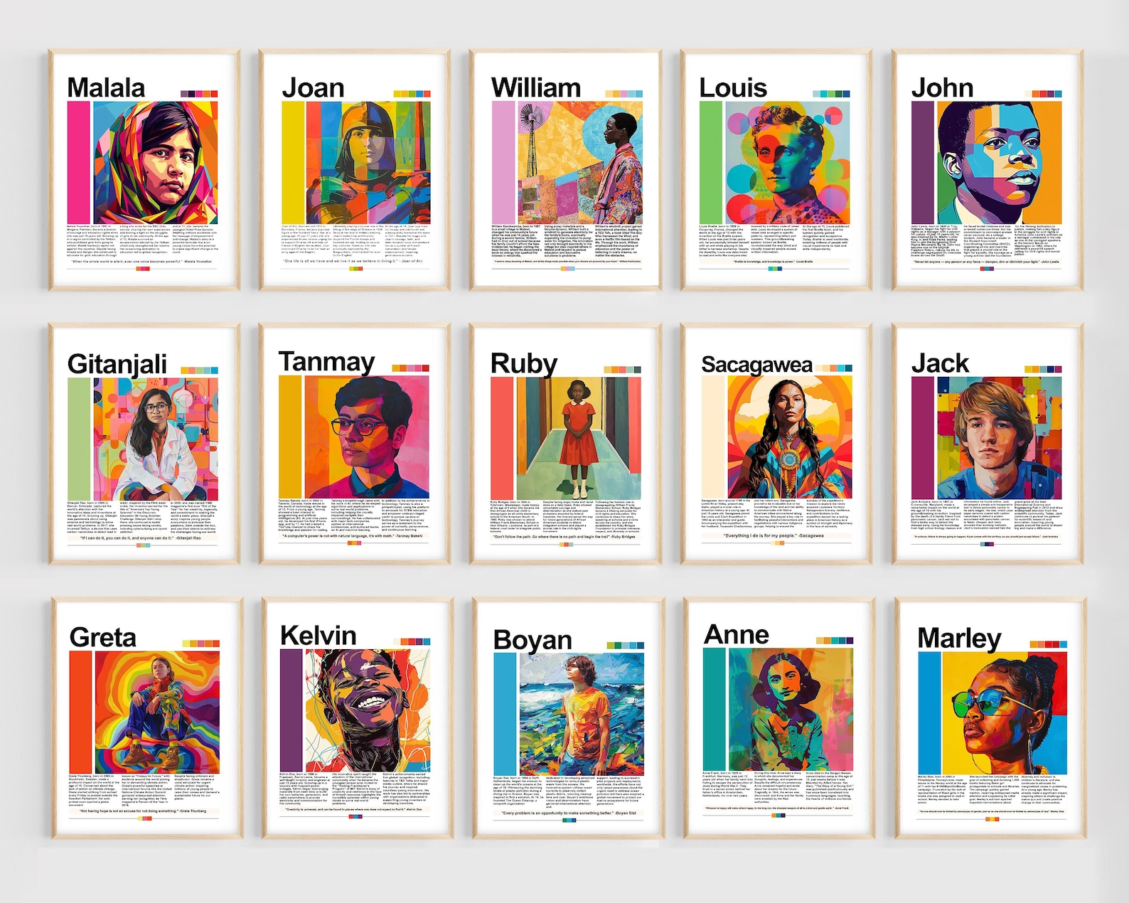 Kids Who Changed the World Bulletin Board | Kid Leaders Inclusion ...