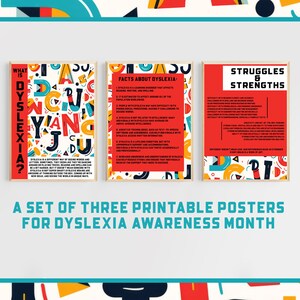 Dyslexia Awareness Month Bulletin Board Bundle | Dyslexic Figures ...