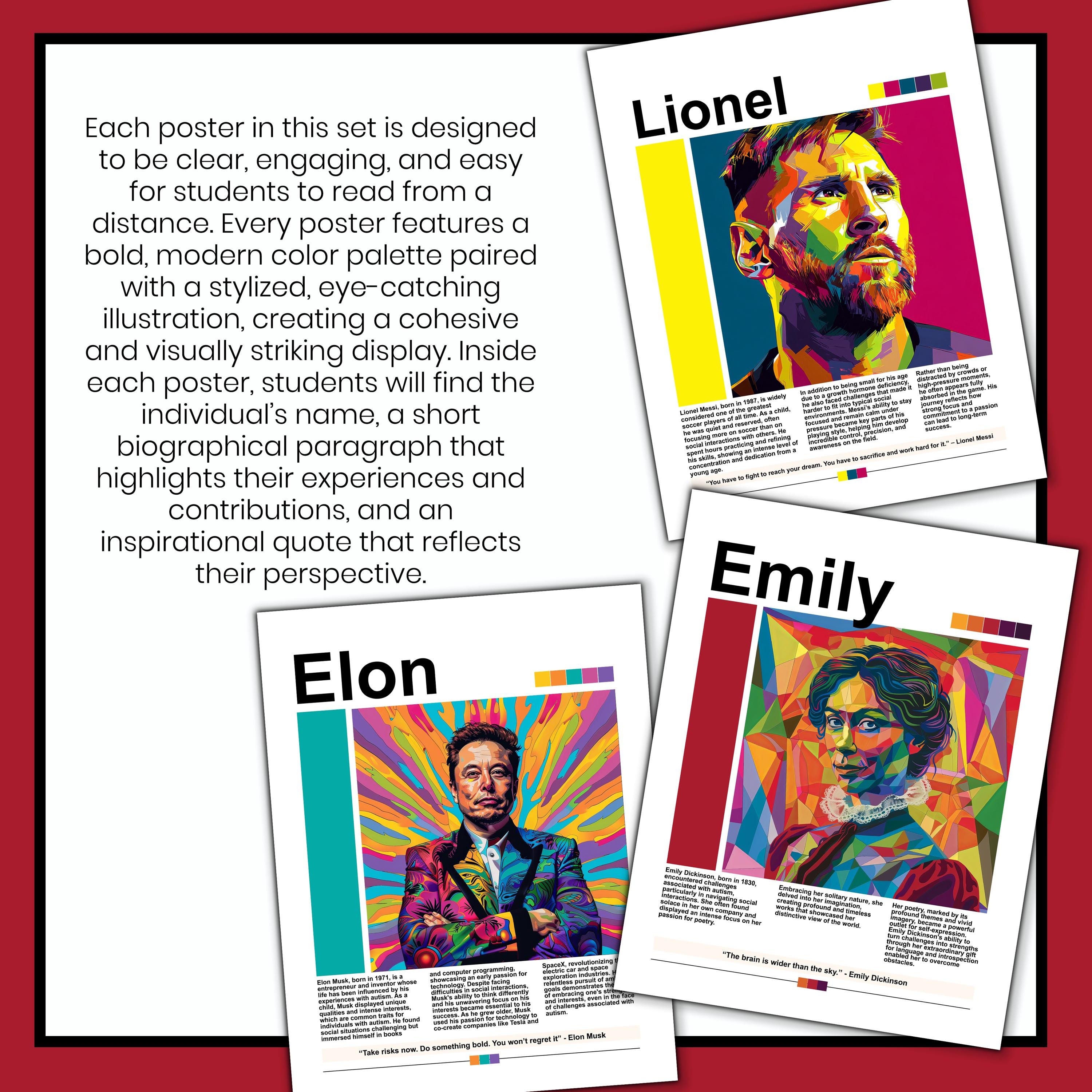 Autism Acceptance Month Poster Set | Neurodiversity Awareness Bulletin ...