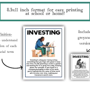 Financial Literacy Bulletin Board | Money Curriculum for Kids | Passive ...