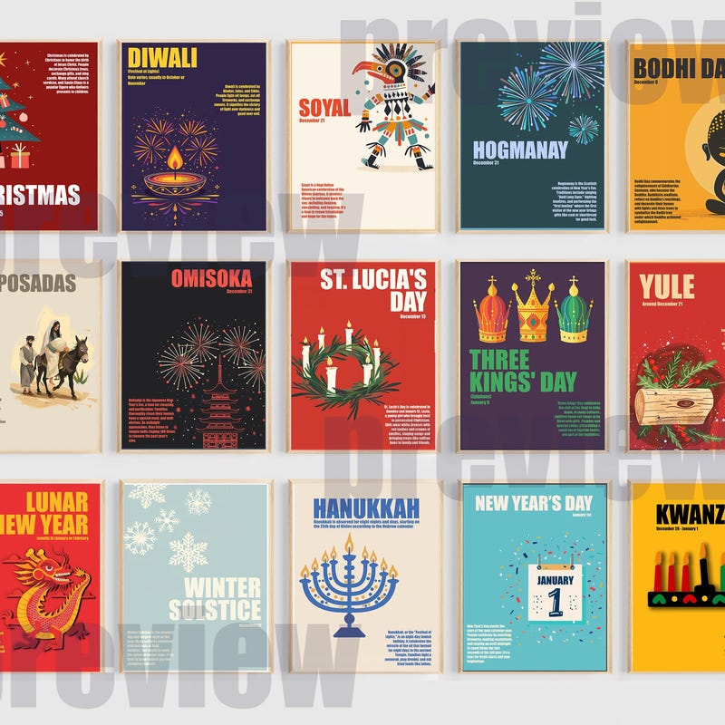 New Years Bulletin Board Poster - Etsy UK